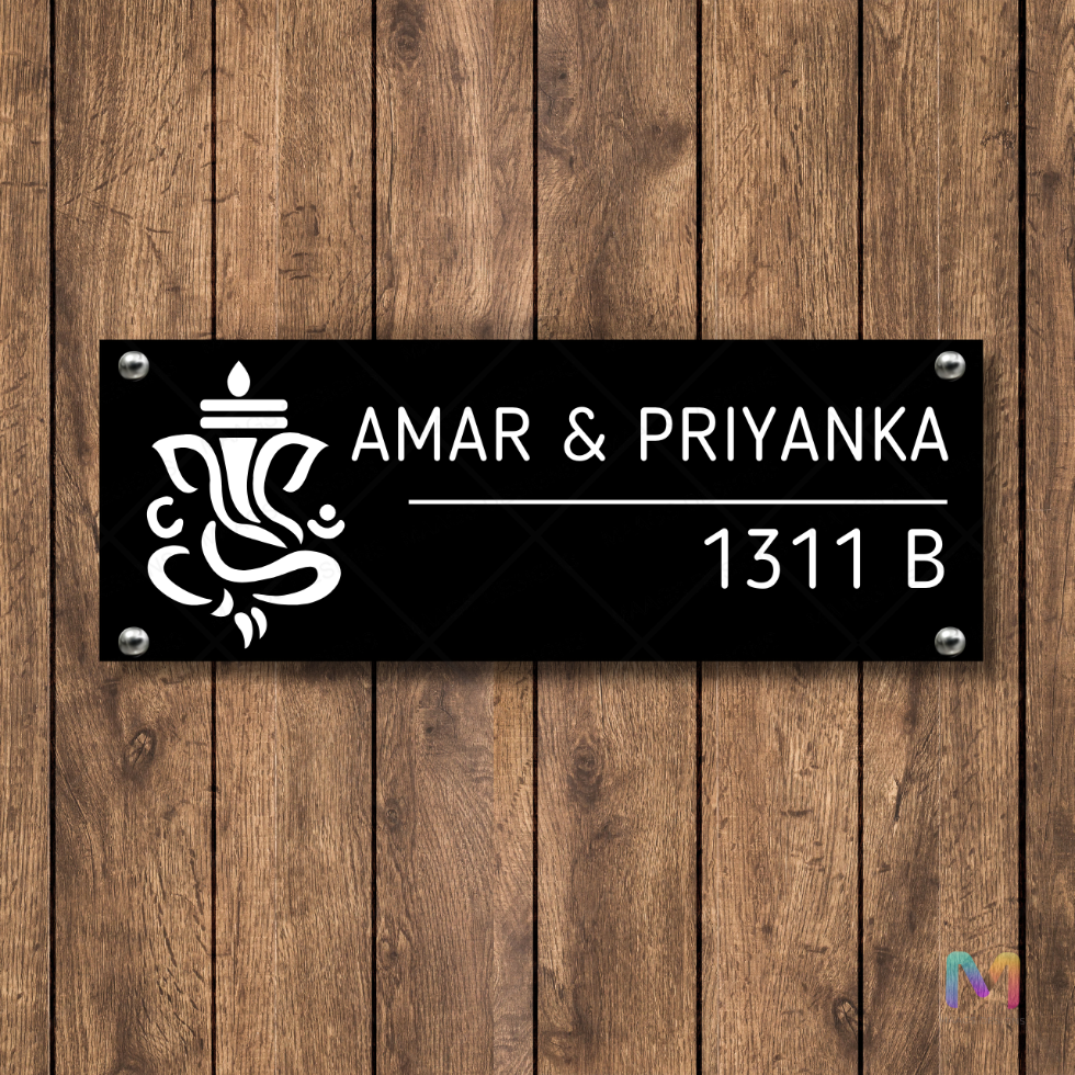 Spiritual Name Plates for Home – Maags Designs