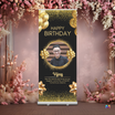 Birthday Banner Standee - #B11, Birthday Party Banner (with Stand ...