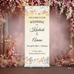 Wedding Banner Standee - #W10, Wedding Party Banner Stand (with Stand ...