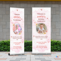 Birthday Banner Standee - #B09, Birthday Party Banner (with Stand ...