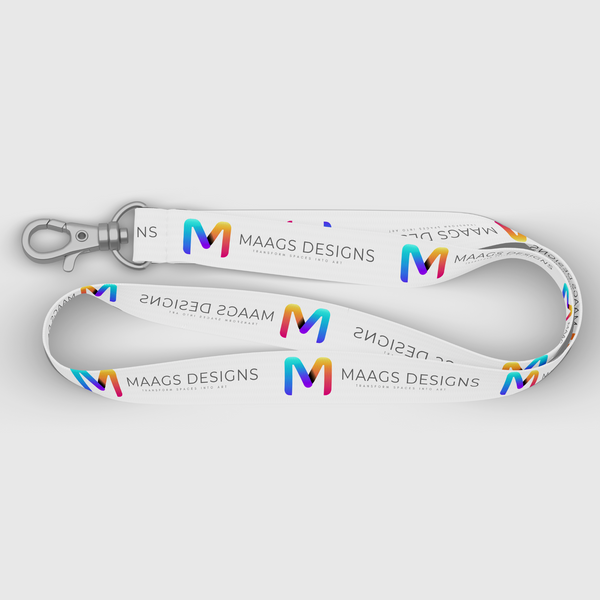 Custom Lanyards - 20mm (Set of 25) | ID Card Strap – Maags Designs
