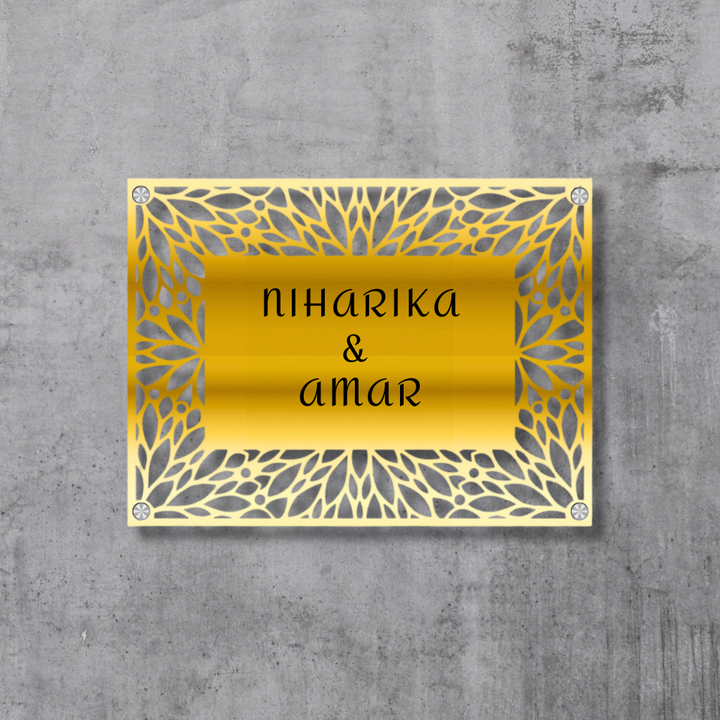 3D Name Plate for Home – Maags Designs