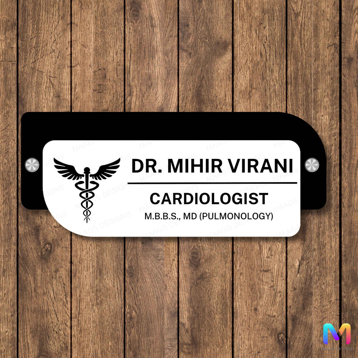 Executive Impressions Collection - Doctors Name Plate – Maags Designs
