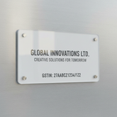 GST Name Plates for Office | Company Name Boards with GST – Maags Designs