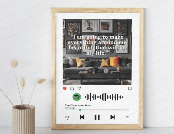 Personalized Photo Frame with Scannable Spotify QR Code | Gifts for Hi ...