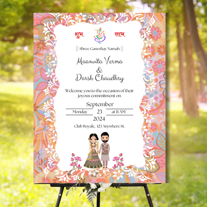 Annaprashan Banner Standee – Maags Designs