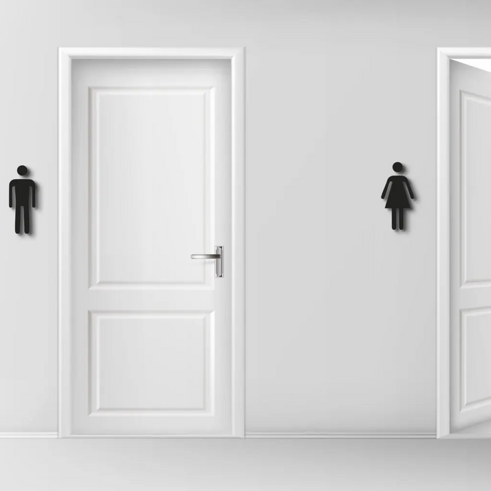 Washroom Signs, Restroom Signs, Washroom Sign Boards in Acrylic – Maags ...