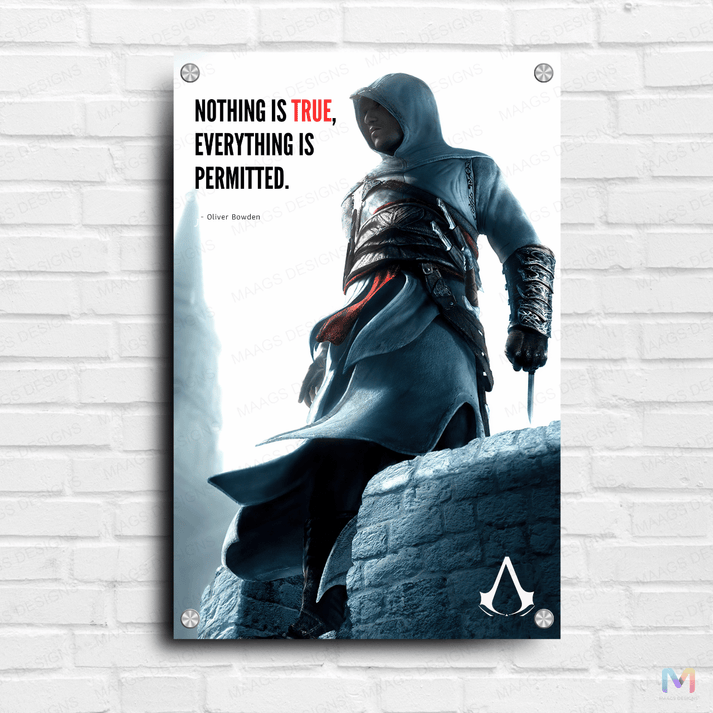 Assassin's Creed: Altair - Premium Wall Art – Maags Designs