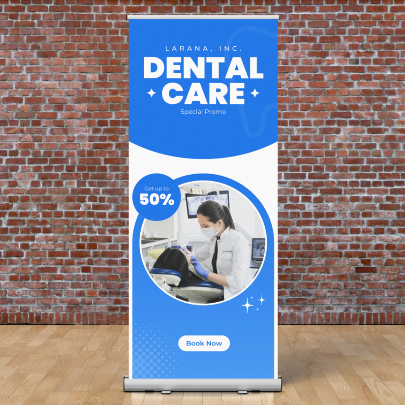 Promotional Standee, Roll-Up Standee, Retractable Banner – Maags Designs